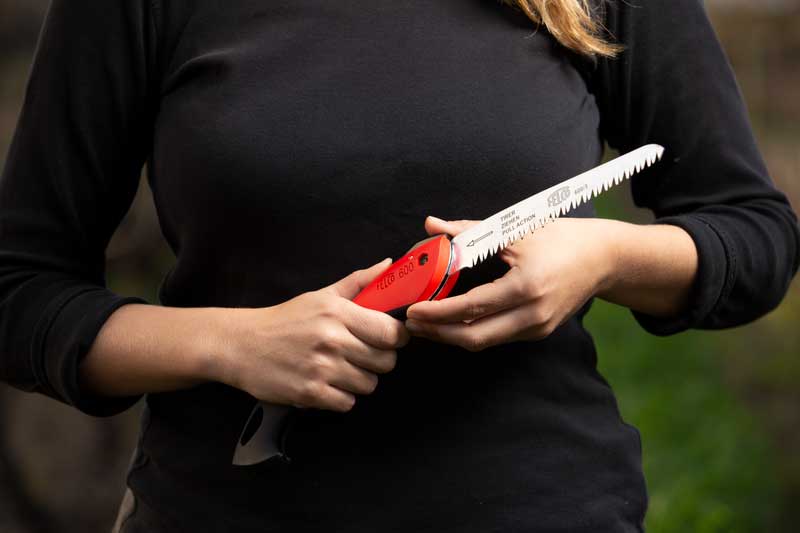 Scie courbe à coupe tirante Felco 600 - Plantes et Décor Latour